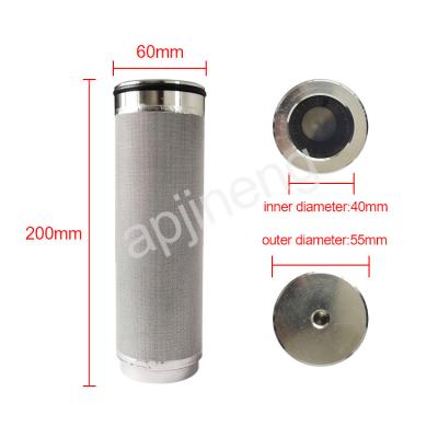 China Hydraulic 304 Porous Stainless Steel Filter Cartridge for sale