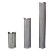 China Stainless Steel water filtration Silver Metal Filter Cartridge for sale