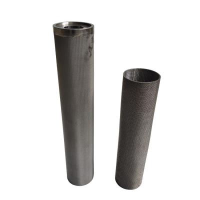 China 3μM Sintered Metal Filter Cartridge For Liquid Solid Separation for sale