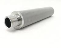 China 316L Cylindrical Cartridge Woven 2mm Stainless Steel Filter Mesh for sale