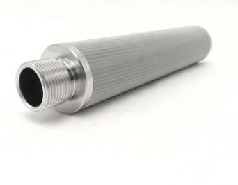 China 316L Cylindrical Cartridge Woven 2mm Stainless Steel Filter Mesh for sale