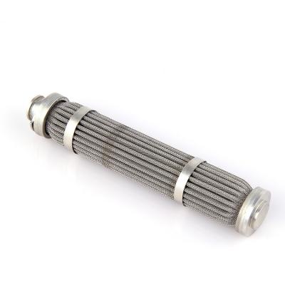 China Chemical Filtration 5micron Pleated 65mm Stainless Steel Filter Cartridge for sale