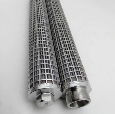 China 10 Micron 2.5inch Stainless Steel Filter Cartridge For Polyester Filtration for sale