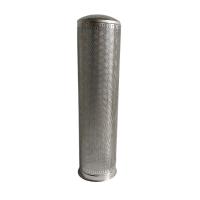 China Stainless Steel Punching Plate 40um Basket Strainer Filter Sliver for sale