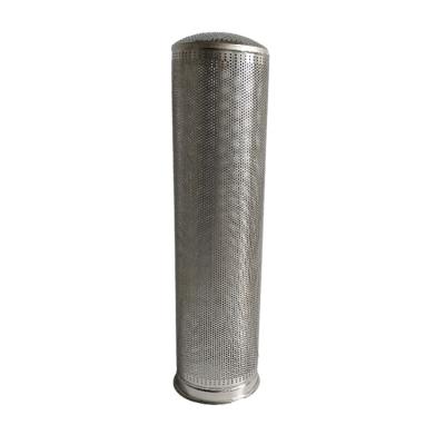 China Stainless Steel Punching Plate 40um Basket Strainer Filter Sliver for sale