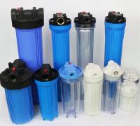 China 10 Inch Transparent ISO90001 Plastic Water Filter Housing for sale
