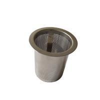 China Etching Stainless Steel Ellipse 0.2mm Teacup Strainer for sale