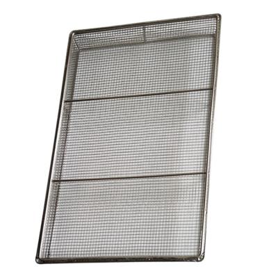 China 5mm Sterilized Wire 316L Stainless Steel Mesh Basket for sale