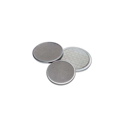 China 35mm 500mesh Monel 400 Wire Mesh Filter Disc For Liquid Filtration for sale