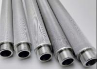 China Metal Wire Mesh 30mm Pleated Filter Cartridge Element Corrosion Resistance for sale