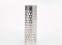 China Aluminum Round Hole Iso Decoiling Perforated Round Steel Tubing for sale