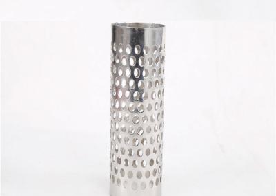 China Aluminum Round Hole Iso Decoiling Perforated Round Steel Tubing for sale