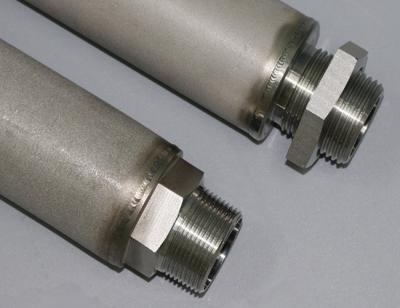China Powder Sintering 0.3um Inner Diameter 28mm Stainless Steel Filter Cartridge for sale