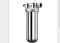 China 20L/H Refillable Housing Cartridge Filter Uf 304 Steel Purifier for sale