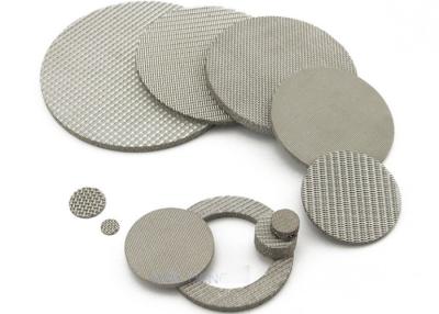 China Ultra Fine 1 Micron 5 Layers Stainless Steel Sintered Filter for sale