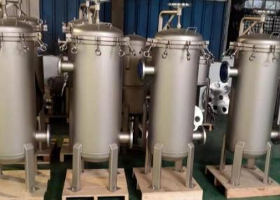 China Water Impurity Filtration Five Core 304 Stainless Steel Cartridge Filter Housing for sale