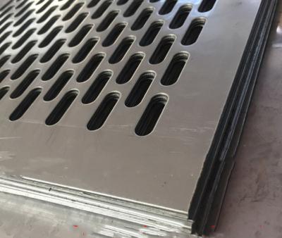 China Square Hole 3mm Thick Stainless Steel Punch Plate Multipurpose Custom for sale