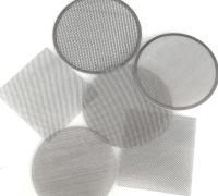 China Custom Size 30mm Diameter 80um Wire Mesh Disc Impurity Removal Cap for sale