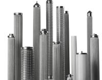 China Sewage Treatment 304 Stainless Steel Filter Cartridge High Filtration Area Folding for sale