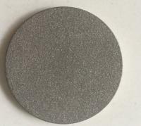 China 316l Titanium Powder Sintered Microporous Stainless Steel Filter Plate High Temperature for sale