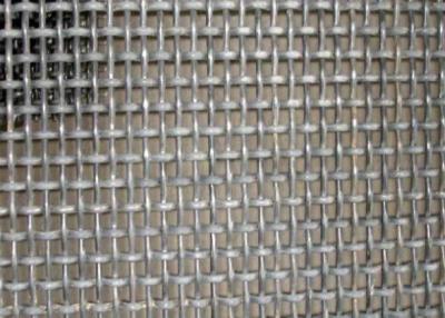 China 60*60mm Manganese Steel 304 Stainless Steel Crimped Wire Mesh For Ore Vibrating Screen for sale