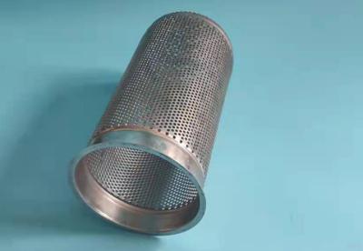 China Mesh Frame 29cm Steel Strainer Basket Round Filter Cartridge Storage for sale