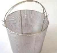 China ISO Certification Ss316 Mesh Strainer Basket With Handle for sale