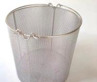 China 304 Material Stainless Steel Wire Mesh Washing Basket Metal Basket Strainer for sale