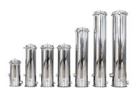China 304 90mm Stainless Steel Filter Housing For Water Treatment Equipment for sale