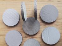 China Multilayer Sintered Metal 316l Stainless Steel Filter Disc for sale