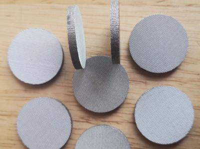 China Multilayer Sintered Metal 316l Stainless Steel Filter Disc for sale