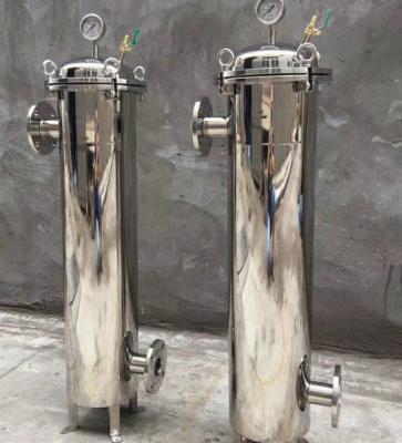China 20 inch stainless steel cartridage filter housing ss304 material Bag Filter for sale