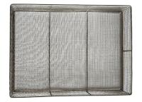 China 316 / 304 Stainless Steel, Carbon Steel, Copper Wire Non-toxic and tasteless Wire Mesh Basket Square for sale