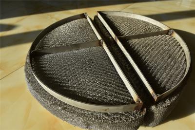 China Ios 316 Stainless Steel Wire Mesh Demister For Vapor Liquid Filter Oil for sale