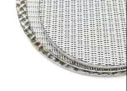 China 10 20 30 50 100 Micron Sintered Wire Cloth Hastelloy Alloy Fison Fiter for sale