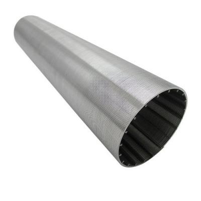 China V Shape Wedge Wire Filter Screen 10 - 50 Mesh Industrial Super Fine for sale