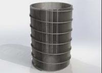 China 0.1mm Liquid Strainers Wedge Wire Screen Filter Looped Or Welded Wrapped for sale