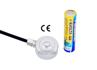 China Small Load Cell 50kg Micro Press Transducer 500N Miniature Compression Sensor 100lb for sale