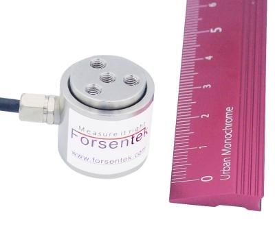 China Miniature Tension Load Cell 2kN 1kN 500N 200N 100N 50N 20N Force Transducer Flange Type for sale