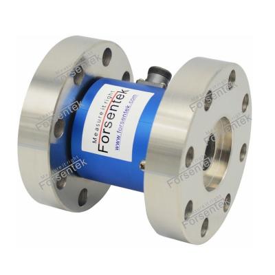 China Flange to flange reaction torque sensor stationary torque transducer for sale