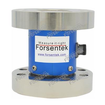 China Dual flange torque transducer 20kNM 30kNM 50kNM torque sensor for sale