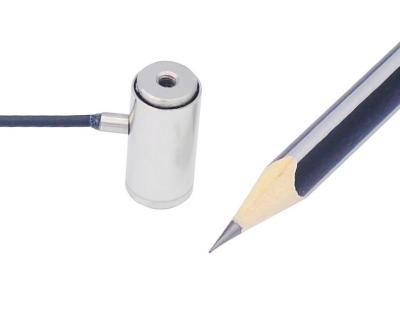 China M3 Mounting Hole Miniature Force Sensor With 10mm Diameter 0-200N Force Measurement for sale