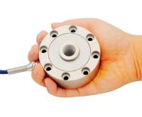 China Compression Load Cell 100lb 200lb 500lb 1klb 2klb Pancake Type Force Sensor for sale