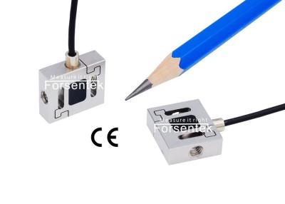 China Miniature Force Transducer With M4 Mounting Hole Micro Force Sensor 0-500N for sale