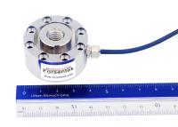 China Pancake Load Cell With M10 Threaded Hole For Tension Compression Force Measurement for sale
