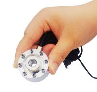 China Small Size Pancake Load Cell 1000kg 2000kg Compression Force Sensor 10kN 20kN for sale