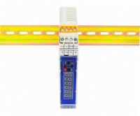China DIN Rail Mount Load Cell Display Unit | DIN Rail Force Meter Digital Indicator for sale