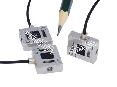 China Miniature tension and compression load cell 100 lb micro load cell 50kg for sale