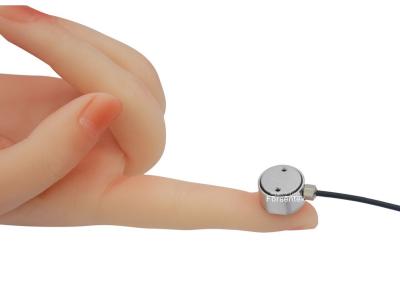 China Miniature force sensor 10N/20N/50N/100N/200N Small size flat load cell flange mounting for sale