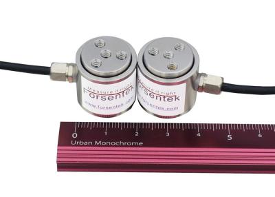 China Miniature flange force sensor 1000N small size flange mounted load cell 100kg for sale